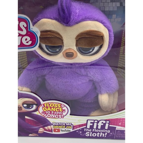 Zuru | Toys | Pets Alive Fifi The Flossing Sloth Interactive Animal ...
